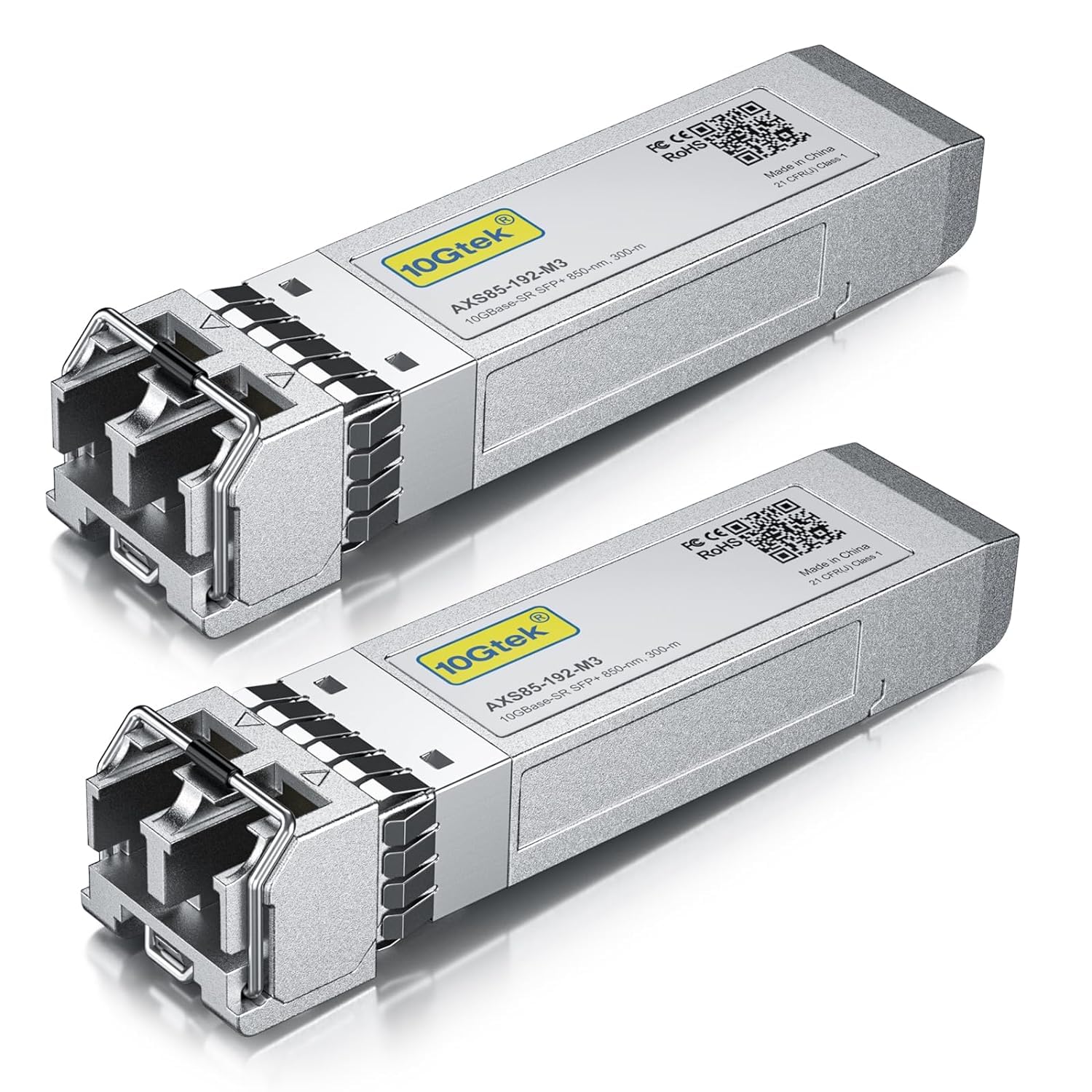 [2 Pack] Aruba HP J9150A/ J9150D Compatible SFP+ SR Multimode ...