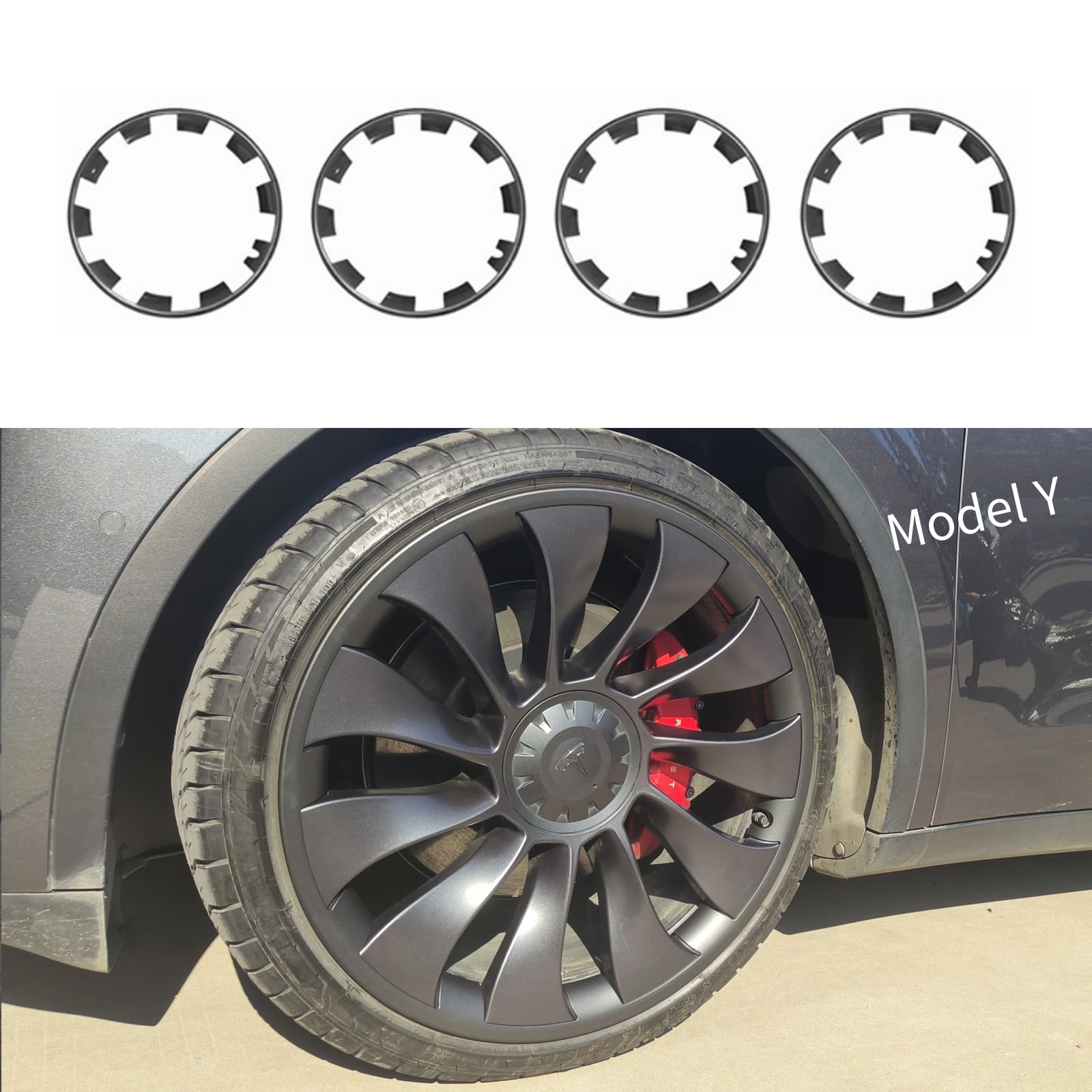Snapklik.com : Powlamks 19-Inch Gemini Wheel Covers Hubcap For 2020 ...