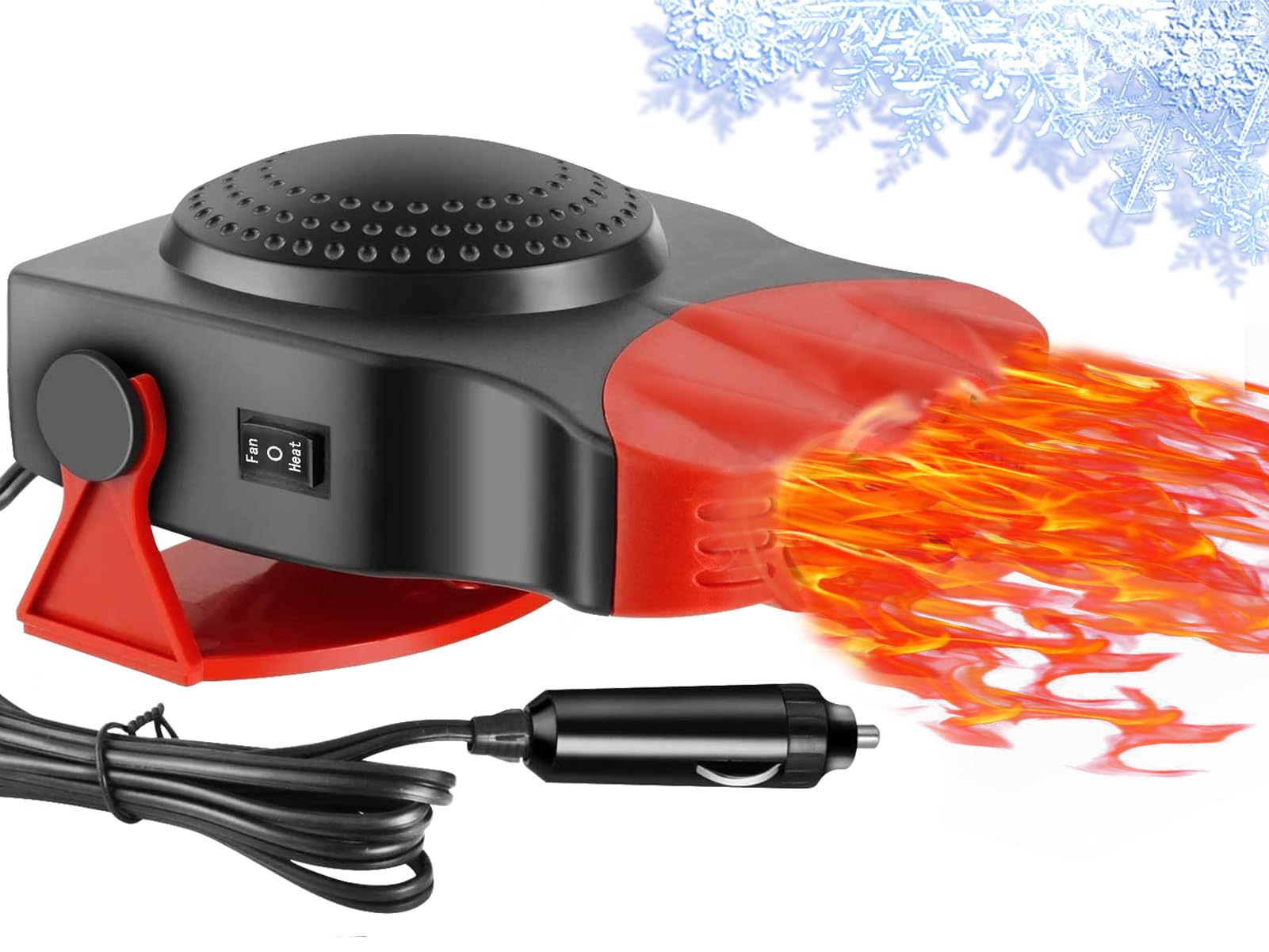 Car Heater, Portable Car Windshield Demister 2 in 1 Heating & Cooling ...