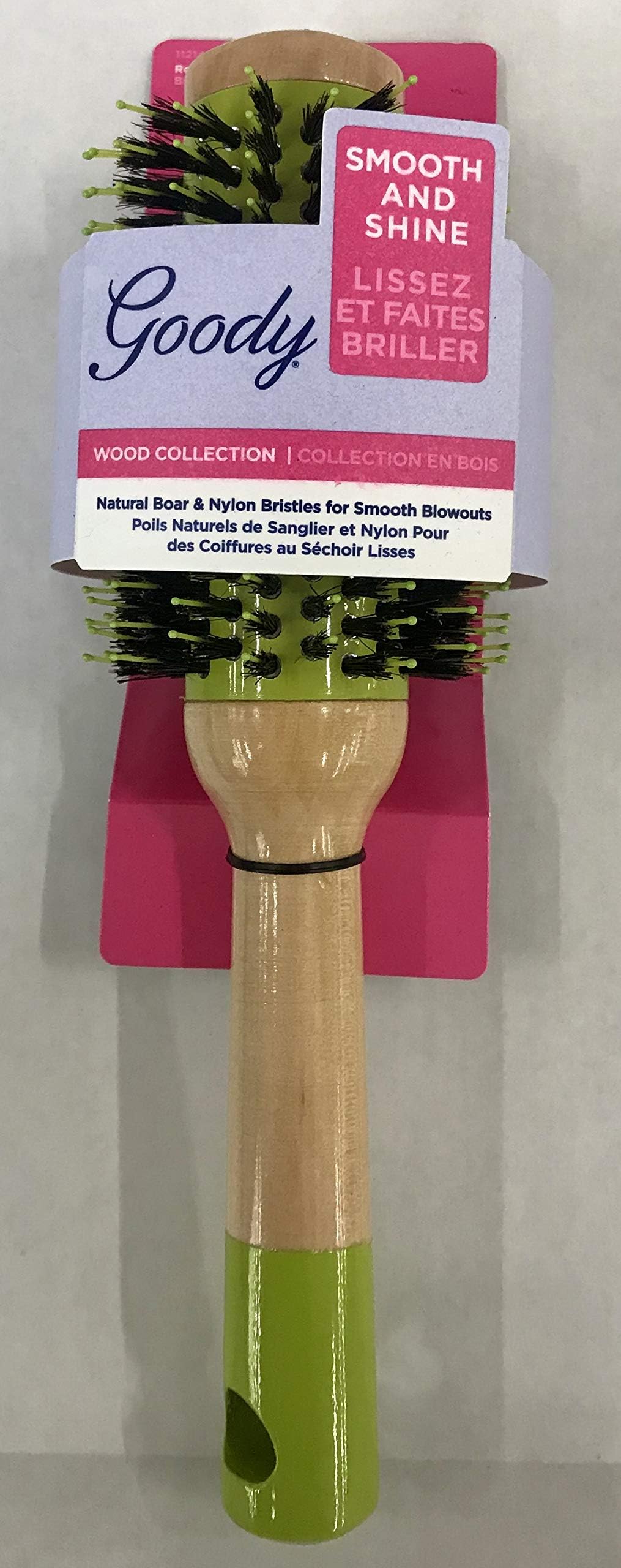 Amazon.com: Goody Round Brush Wood Collection- Multi-color