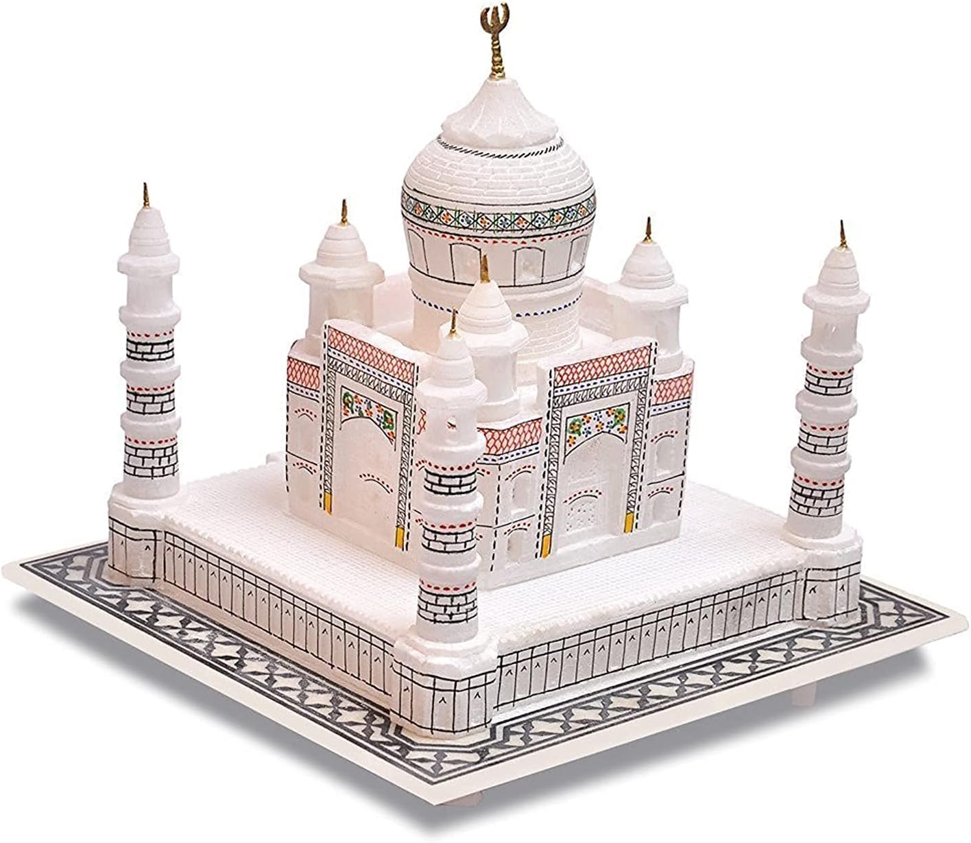 Amazon.com: Taj Mahal Tajmahal Marble Replica Model India Agra Souvenir ...