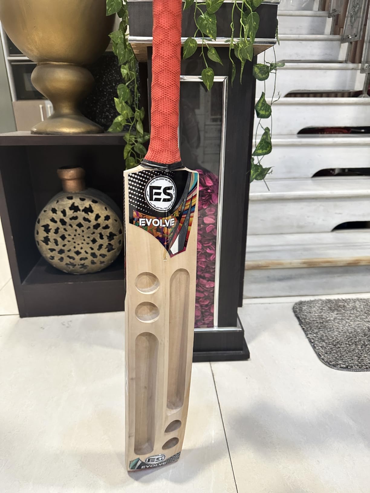 Evoolve Dominator Kashmir Willow Double Blade Premium Scoop Cricket Bat ...