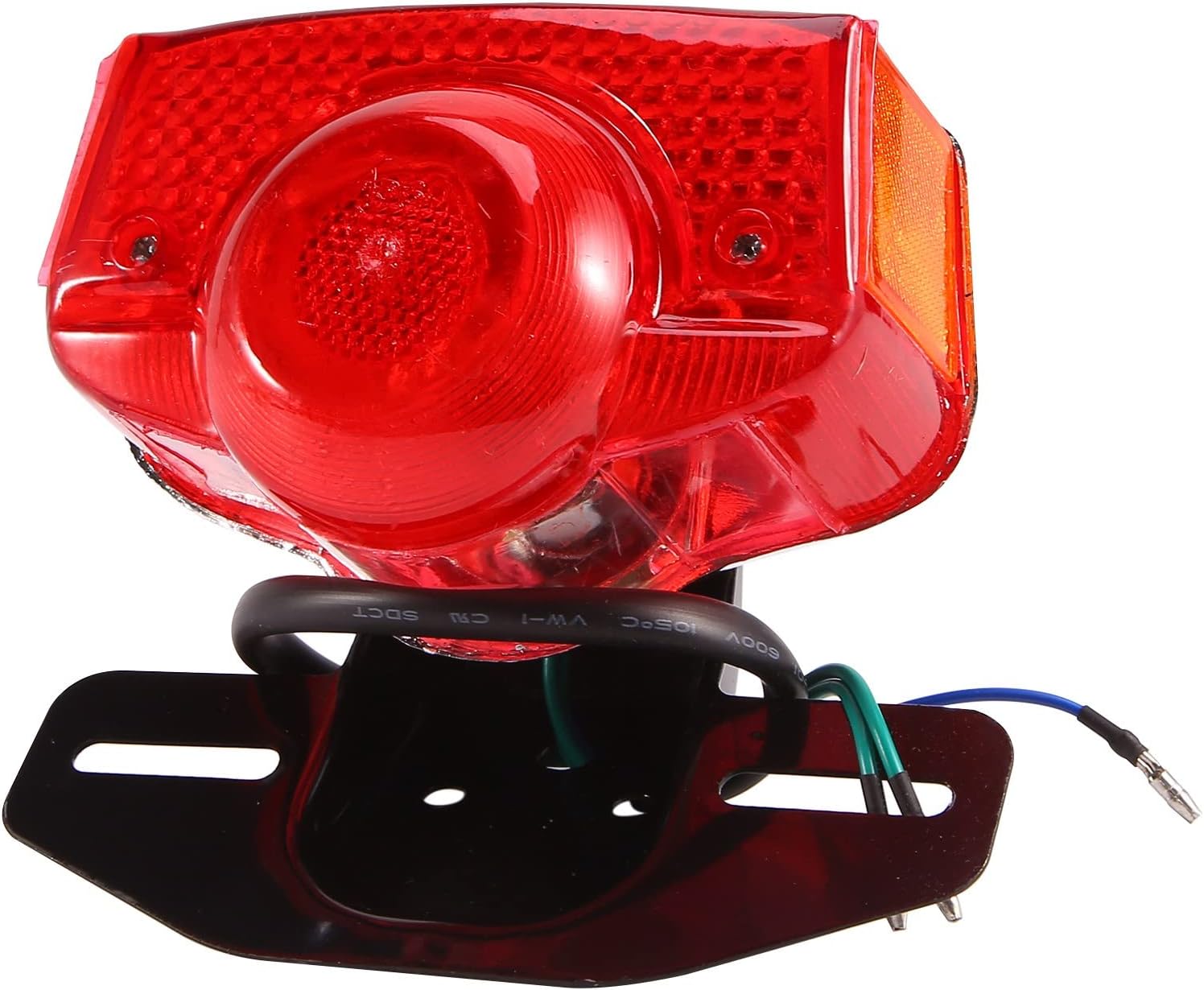 Amazon.com: Motorcycle brake tail light tail light assembly with bulb ...