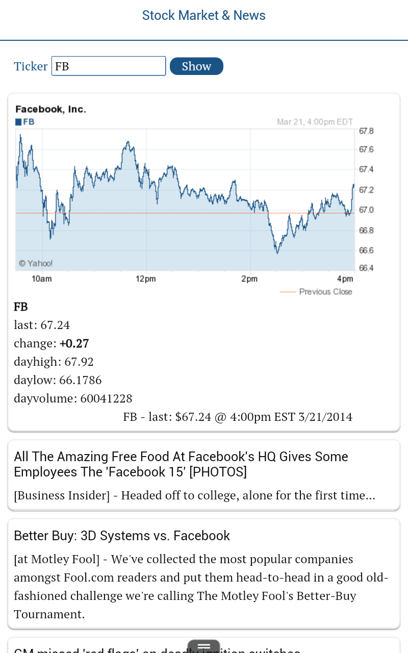 Stock Market & News - App on Amazon Appstore