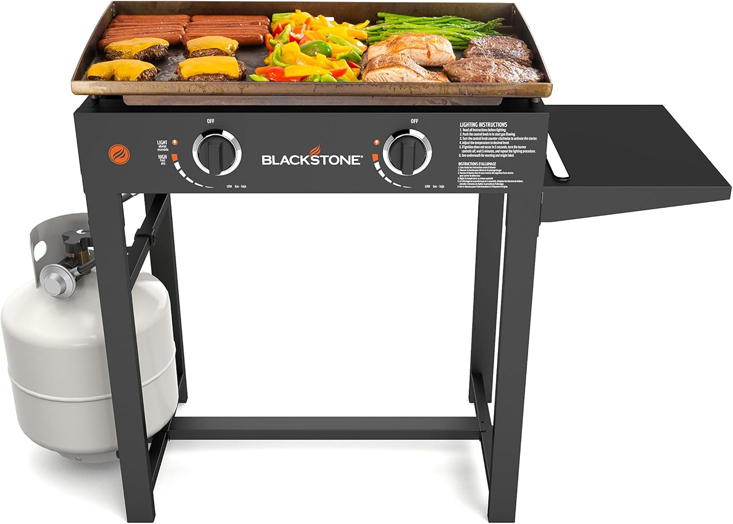 Amazon.com: Blackstone 28 Inch Propane Gas Griddle Flat Top Griddle ...