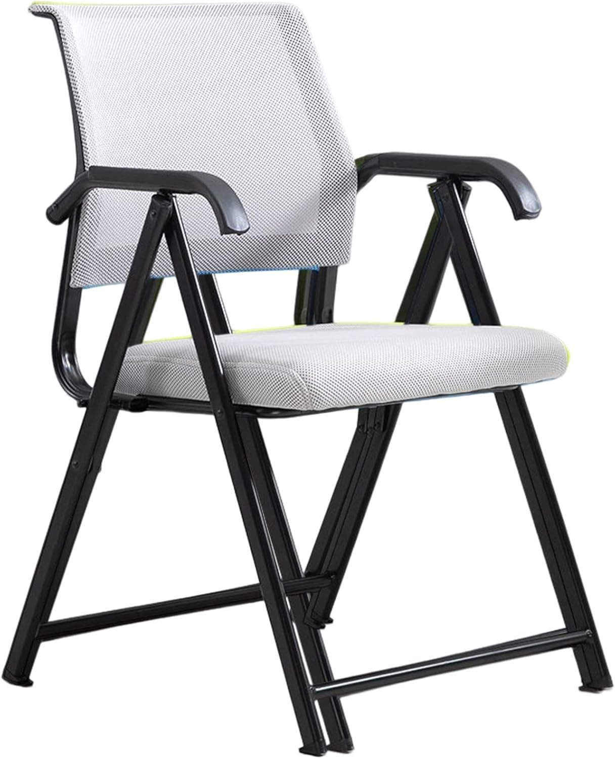HBALDTEDC Folding Chair, Office Padded Folding Chairs with Arms ...