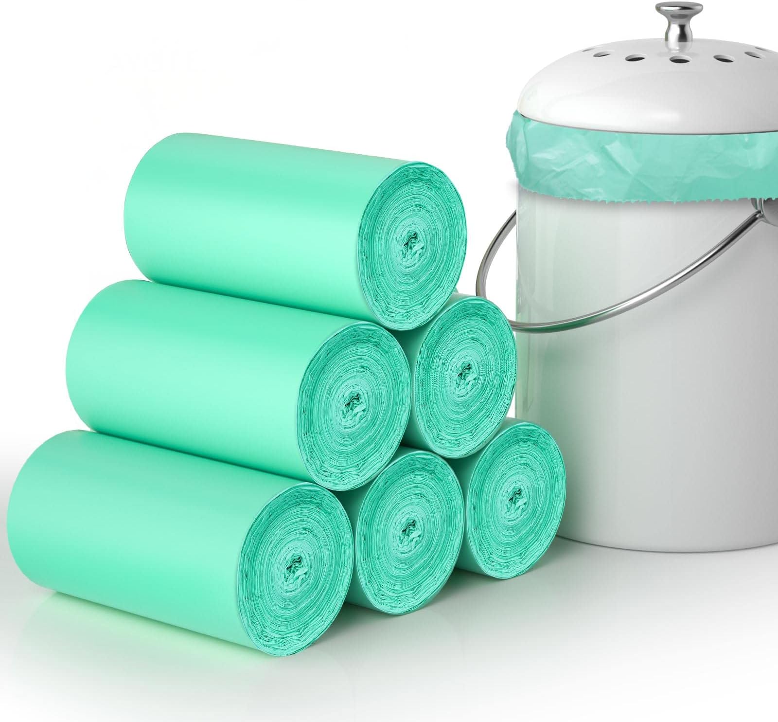 Amazon.com: Wawabeauty 150 Count 2 Gallon Trash Bags : Health & Household