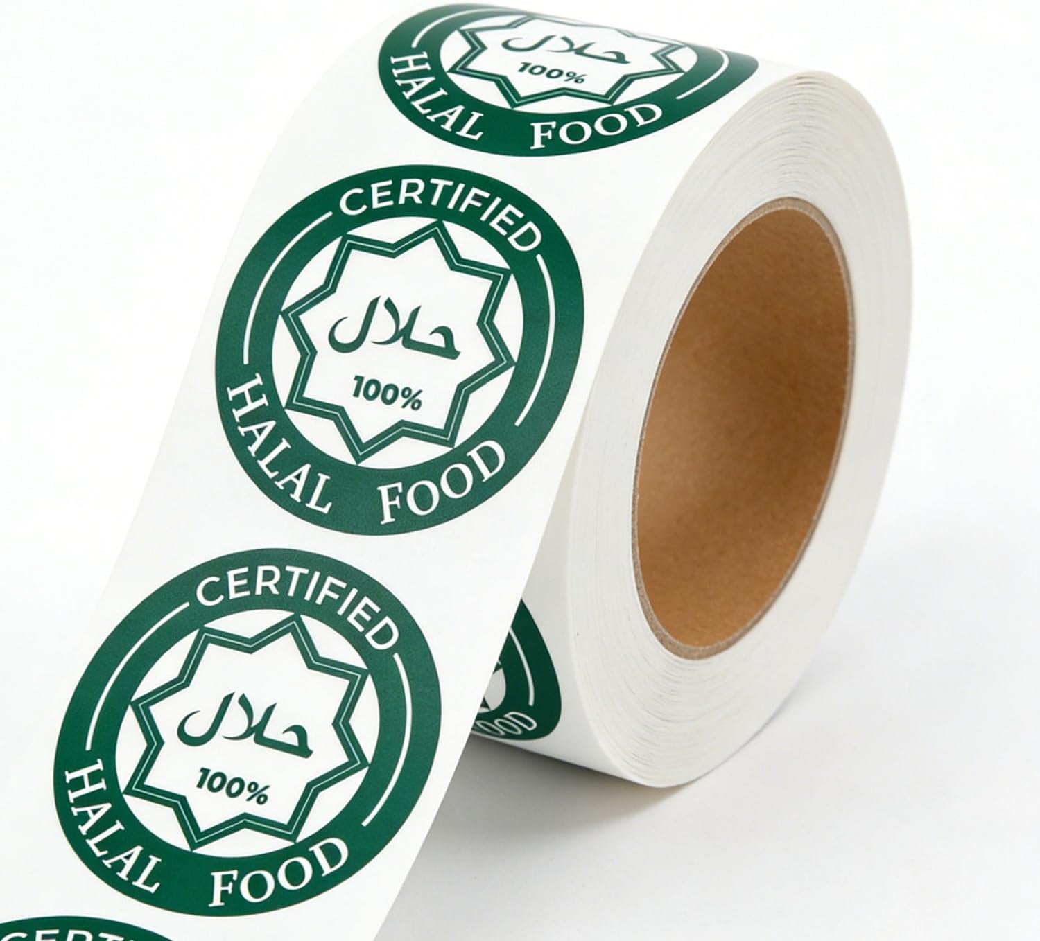 Amazon.com: Hodmopli Halal Food Labels (Pack-500) - Green, Waterproof ...