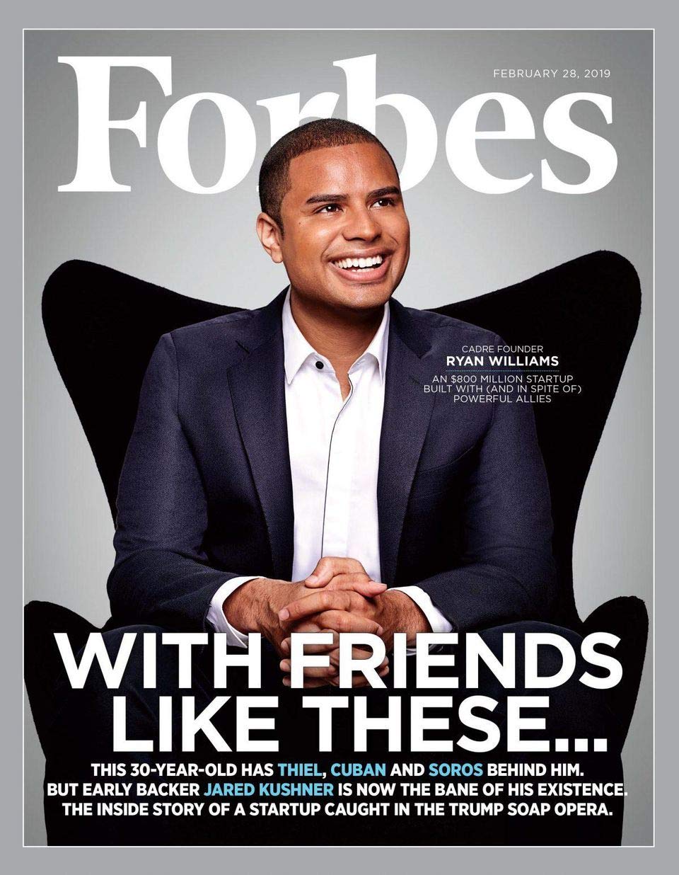 Forbes Magazine (February 28, 2019) 2019 Investment Guide Ryan Wlliams ...