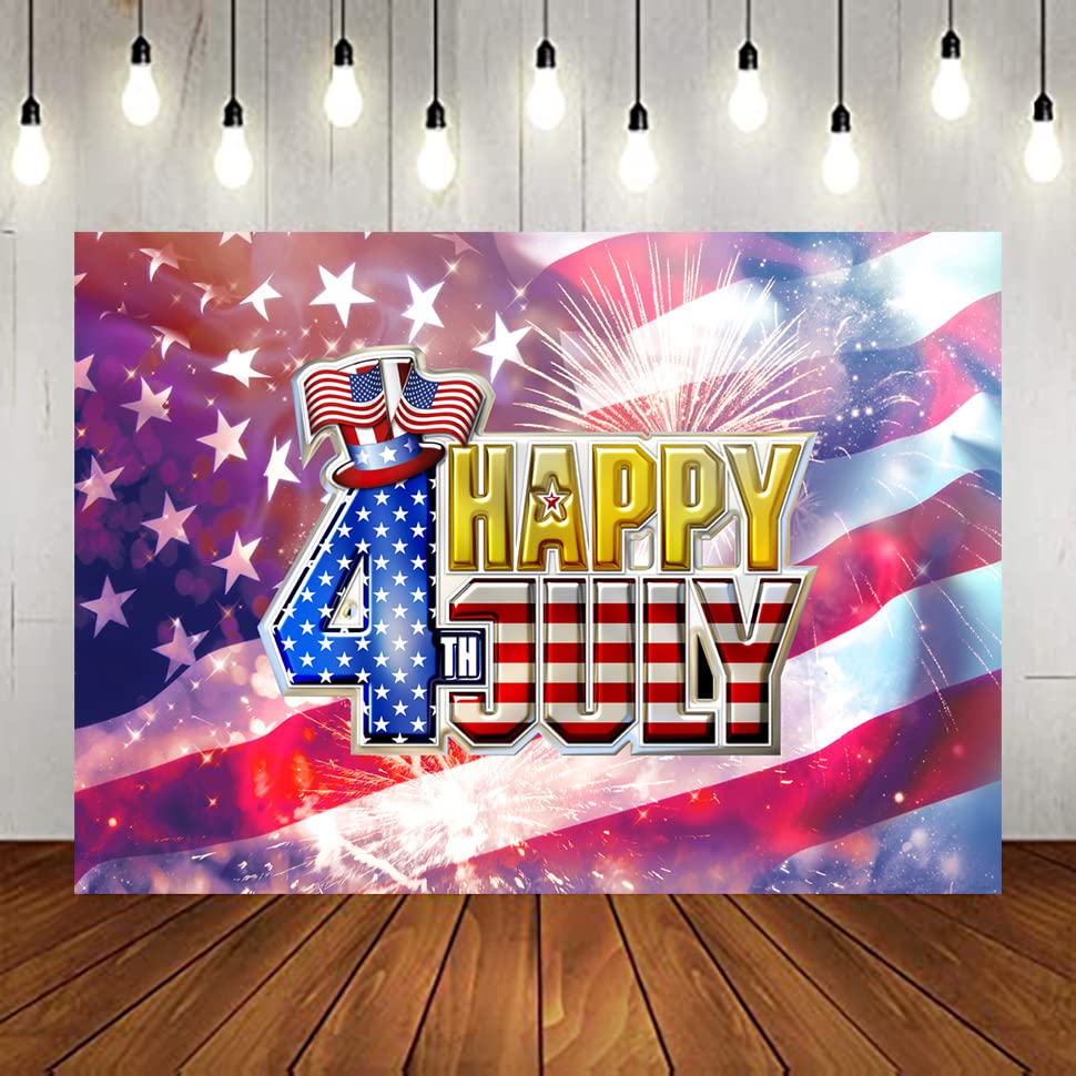 Lofaris Happy 4th Of July Photography Backdrop Independence Day ...