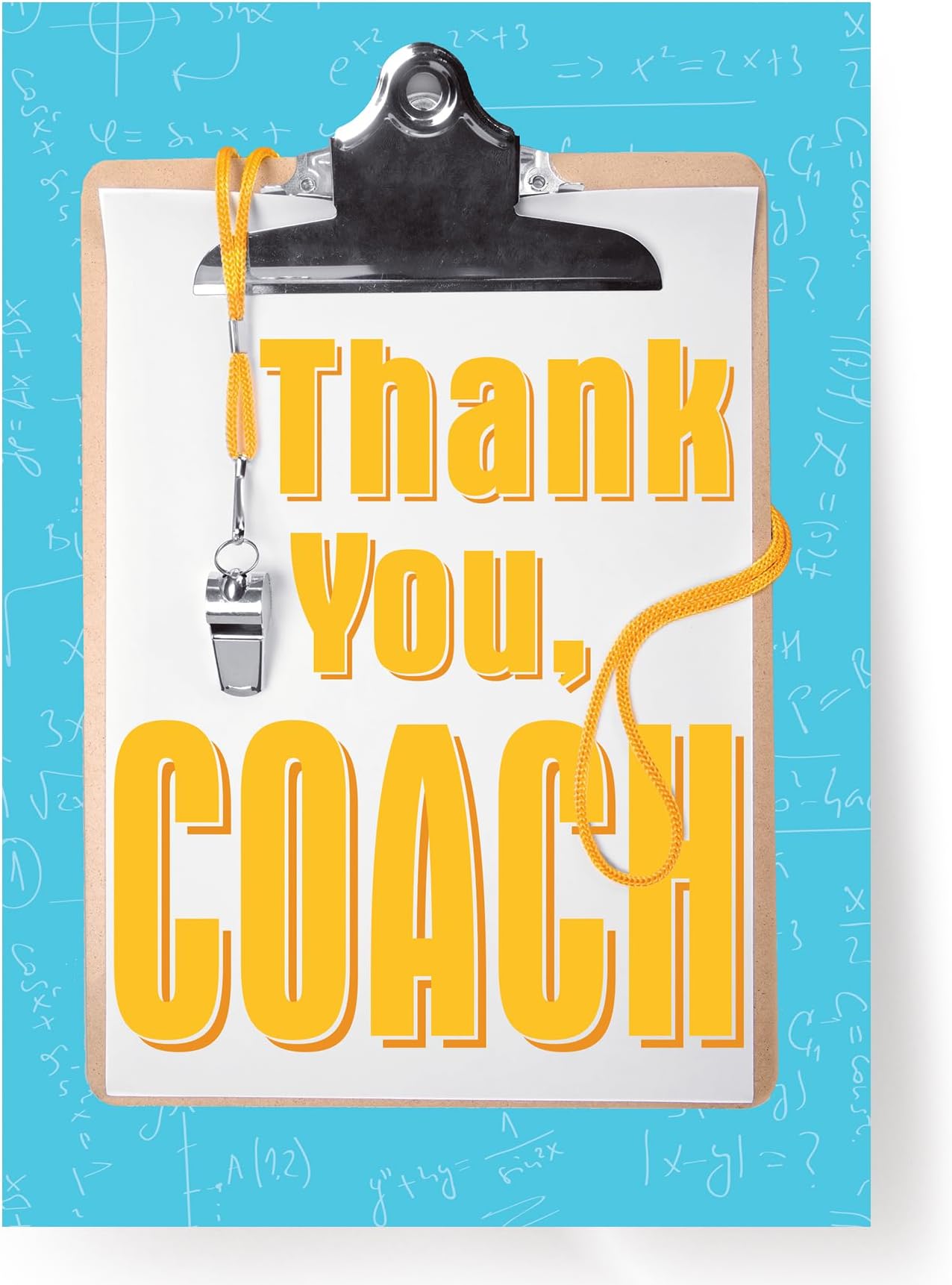Amazon.com : NTVShop Thank You Card For An Awesome Coach - Appreciation ...
