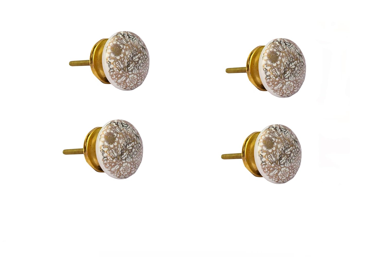 THE HIMALAYA CRAFT Knobs for Drawers - Vintage Assorted Ceramic Drawer ...