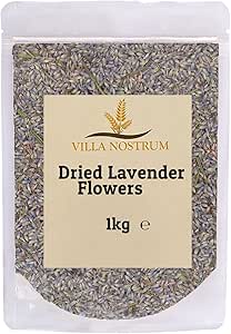 Dried Lavender Flowers 1kg by Villa Nostrum : Amazon.co.uk: Home & Kitchen