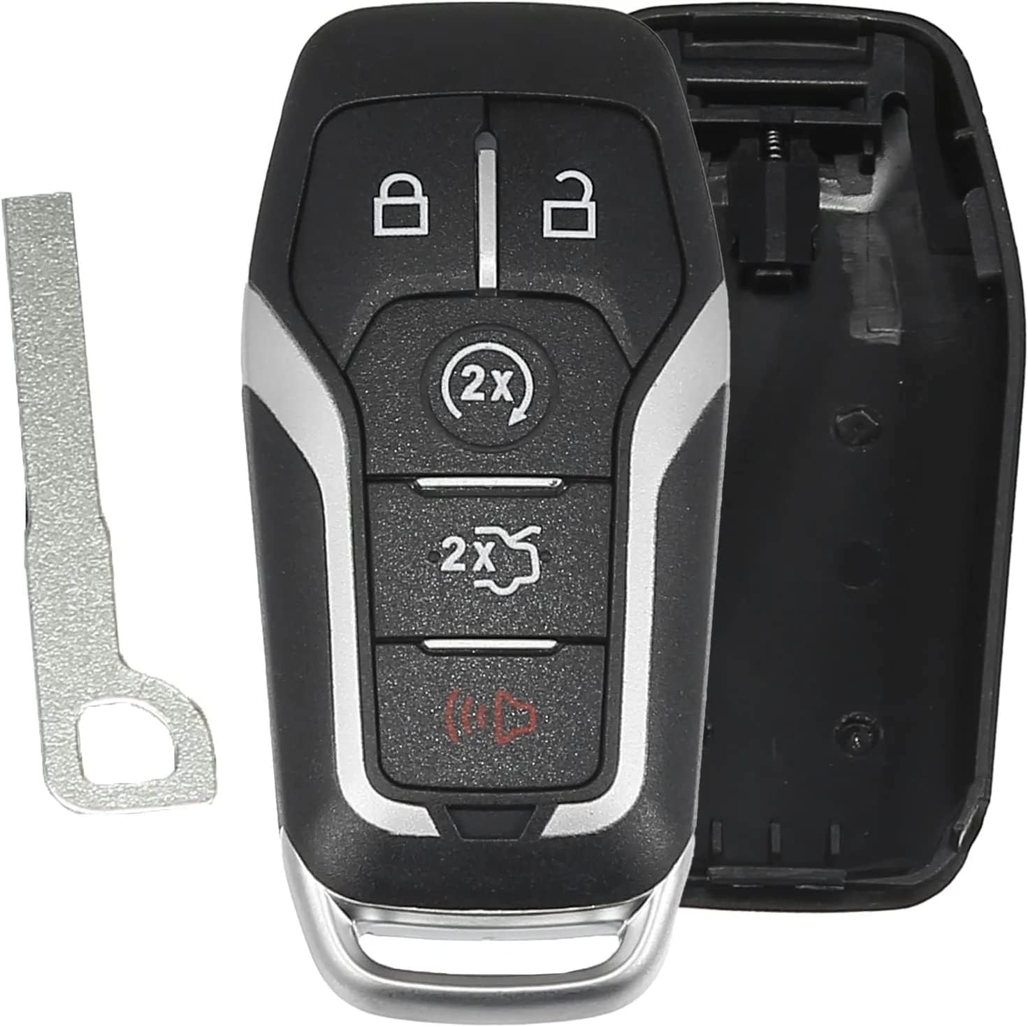 Amazon.com: TOP-VIGOR Keyless Entry Remote Control Car Key Shell Case ...