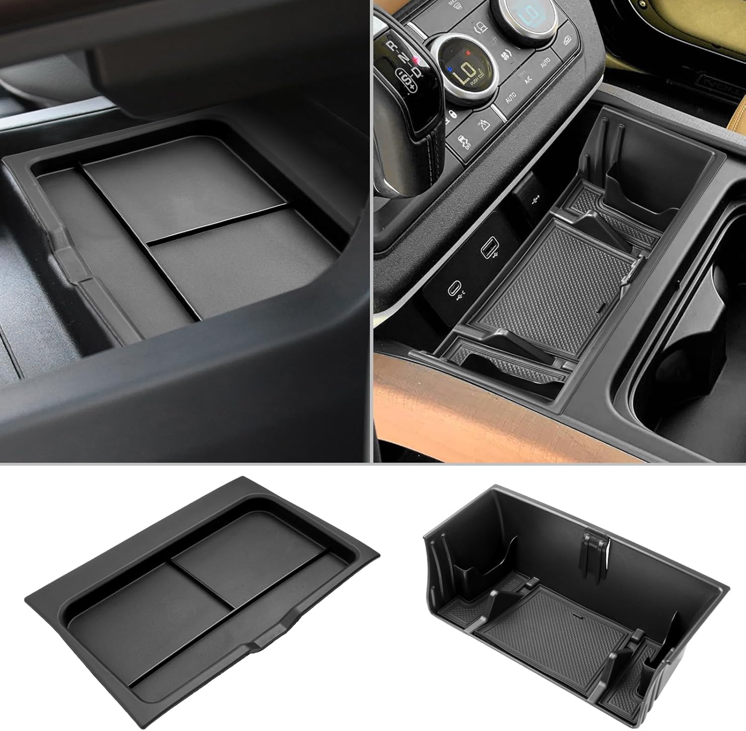 CDEFG for 2020-2024 2025 Defender 130 110 90 Center Console Organizer ...