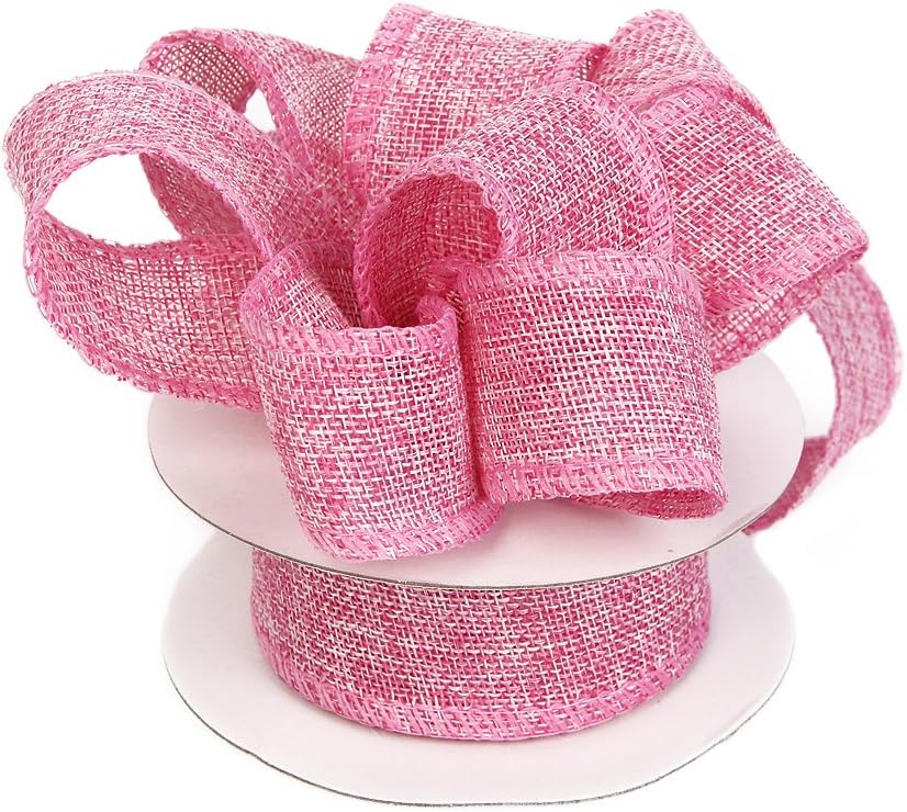 Amazon.com: Burlap Ribbon Perfect for Wedding Home Decoration Gift Wrap ...