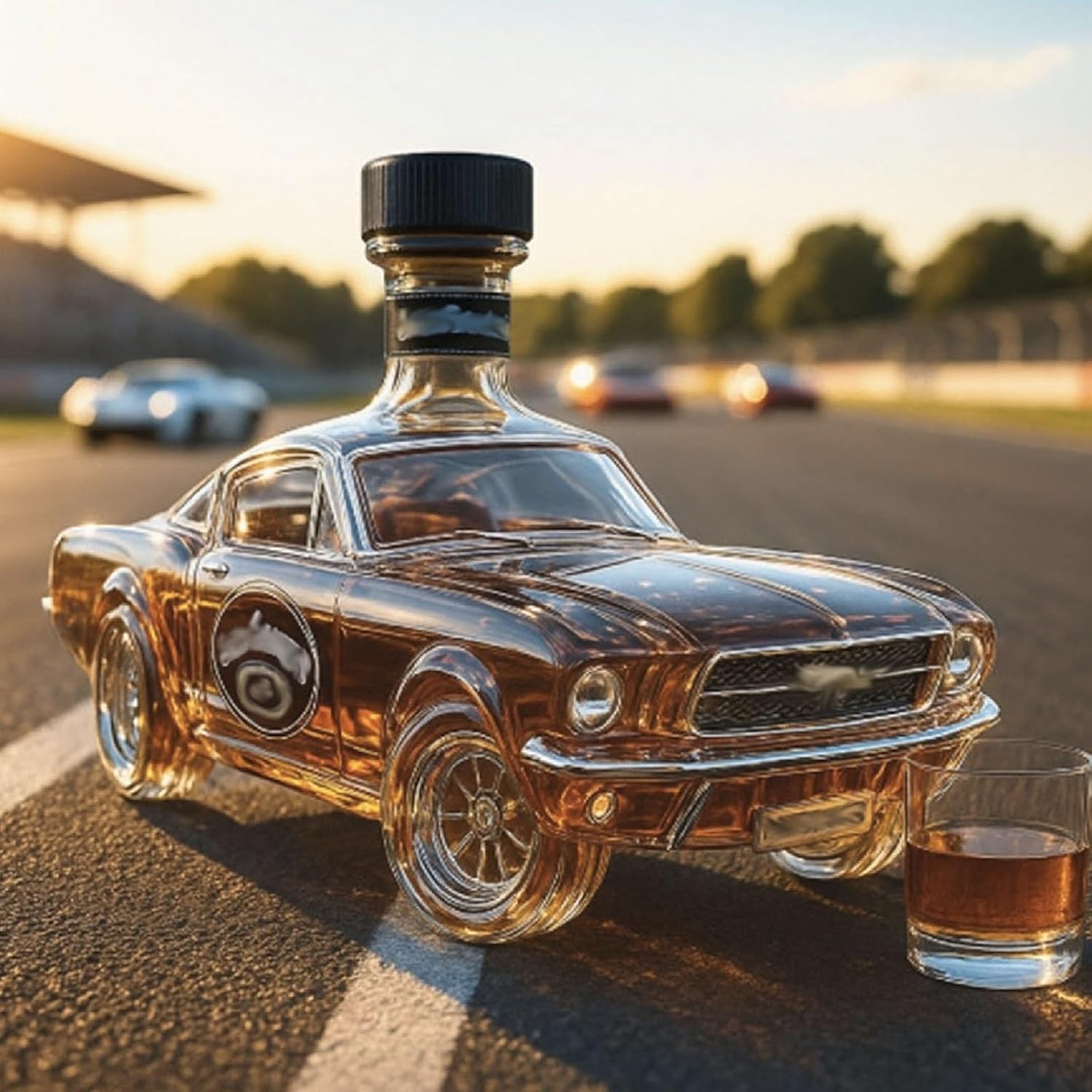 Amazon.com | Wild Horse Whiskey Decanter - Creative Car Shaped Whiskey ...