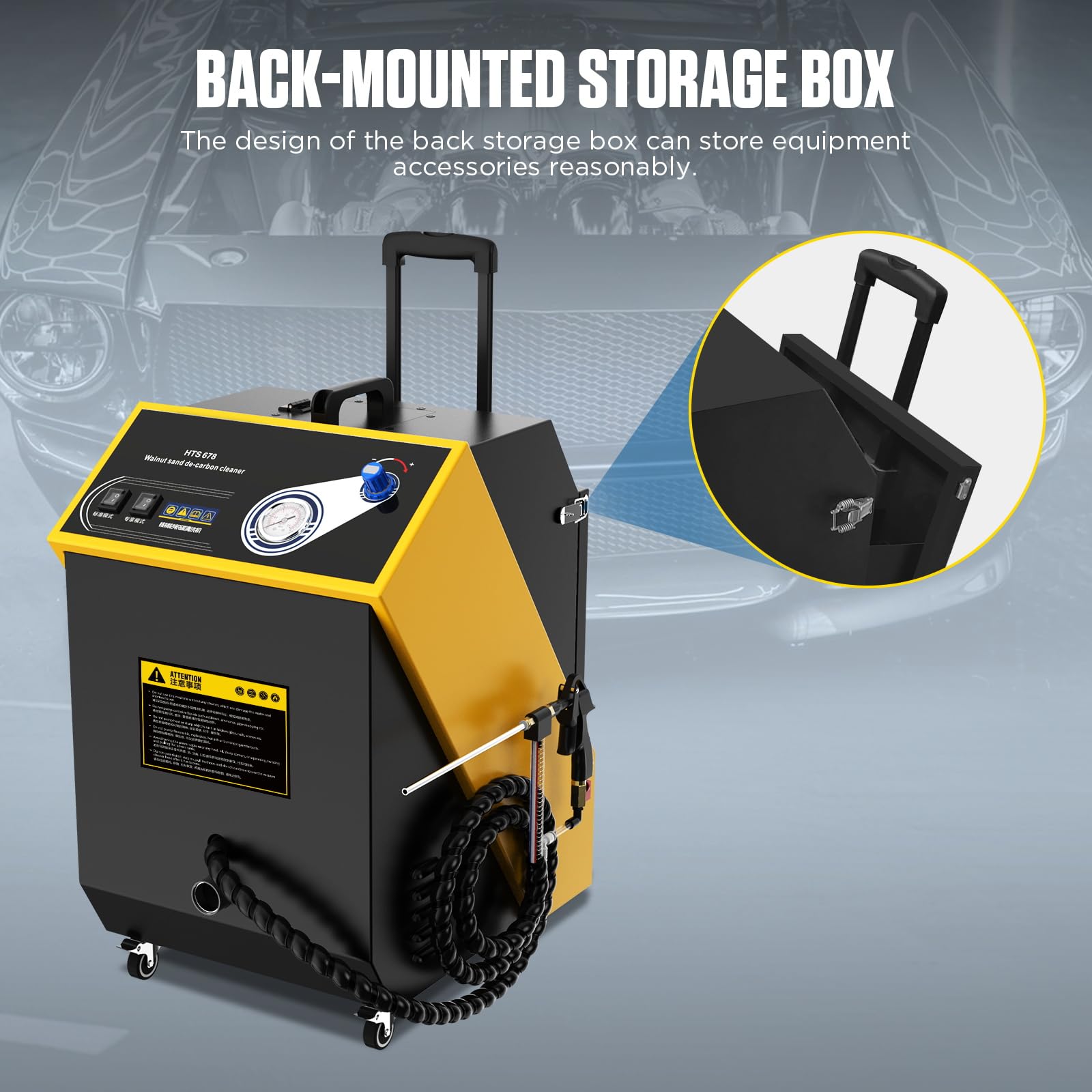 Snapklik.com : Walnut Blaster Cleaner DUAL Mode HTS678 Walnut Sand De ...