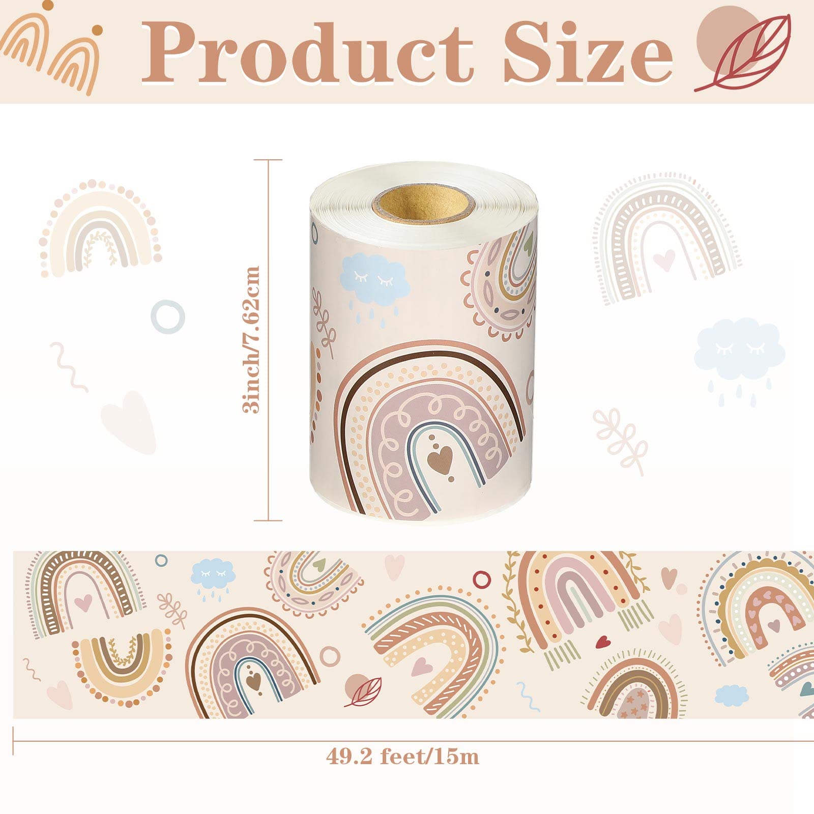 Scallop Border 60 Pcs Pastel Bulletin Board Borders 69 Ft Classroom ...