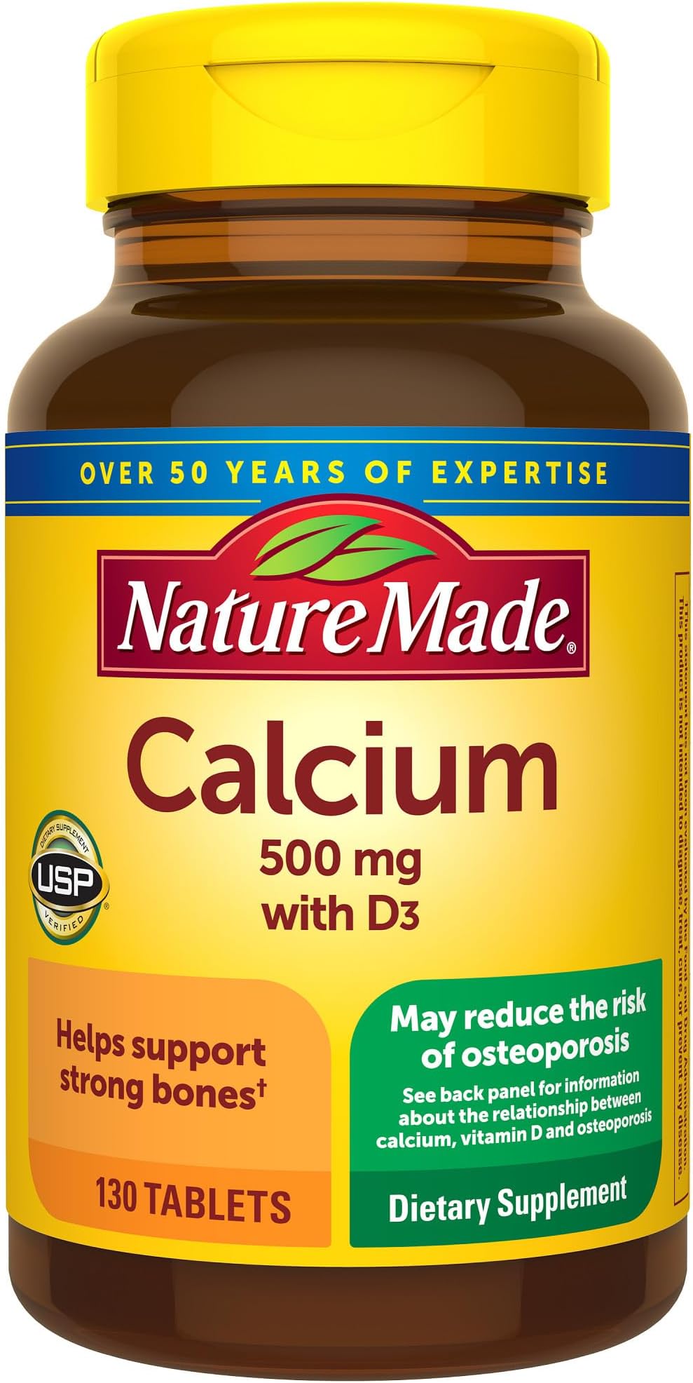 Amazon.com: Nature Made Calcium, Magnesium & Zinc w. Vitamin D Tablets ...
