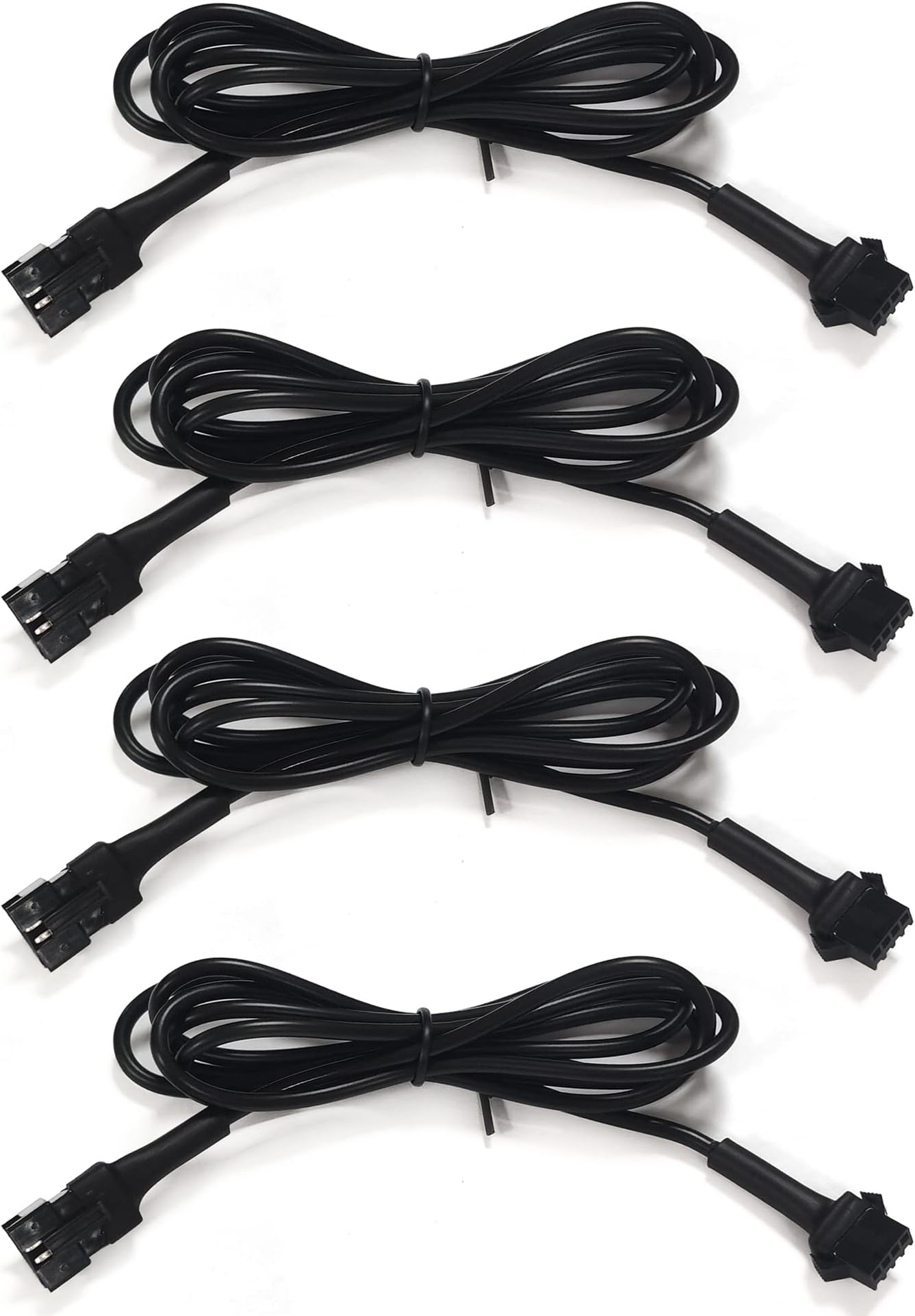 Amazon.com: Kanayu 8 Pcs Extension Cords RGB LED Multi Color Extension ...