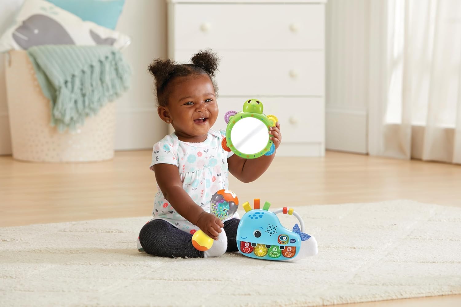 VTech Baby Ocean Buddies Animal Band, 3 Interactive Musical Instruments ...