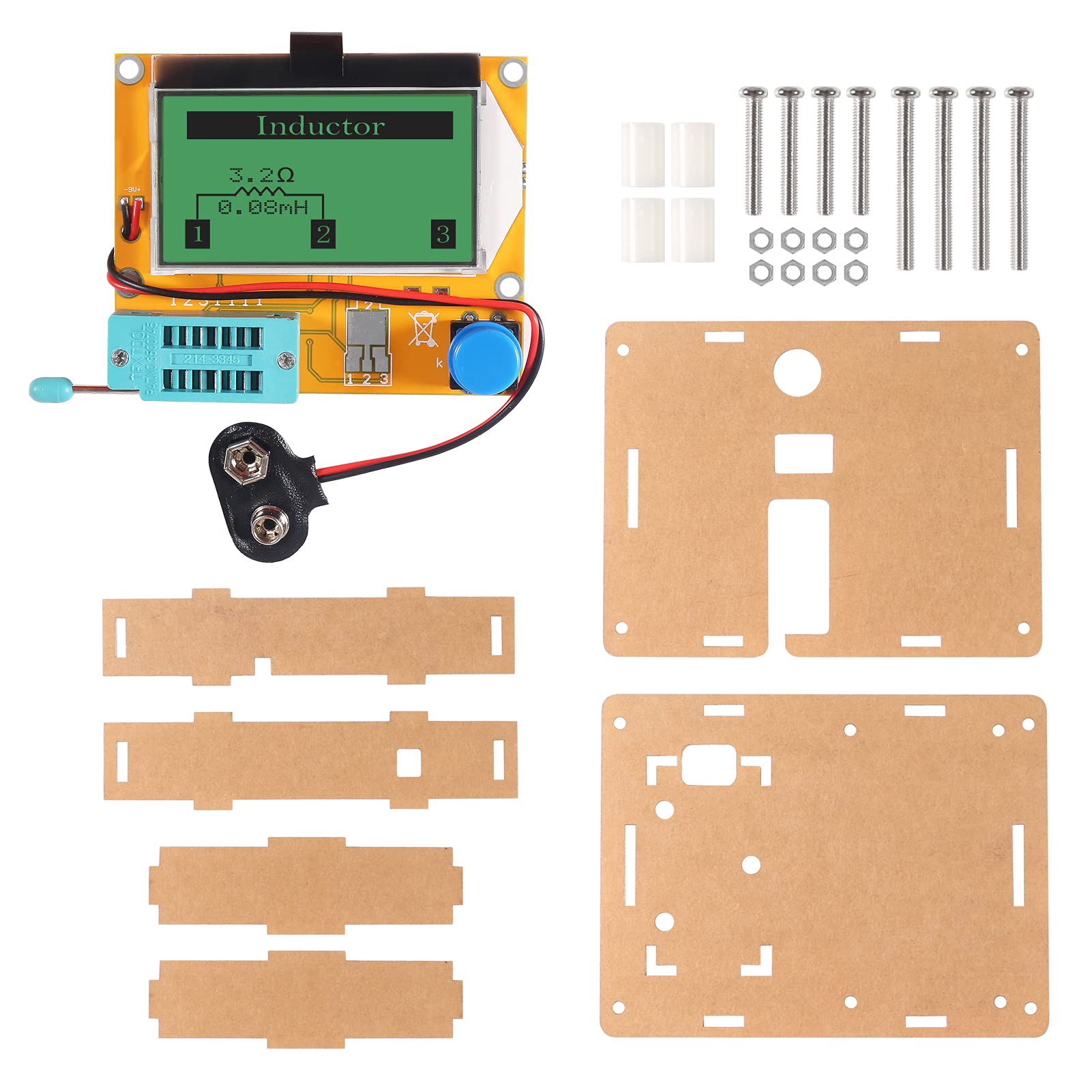 Buy D-FLIFE Multifunction Meter DIY kit, Mega 328 Graphic Transistor ...