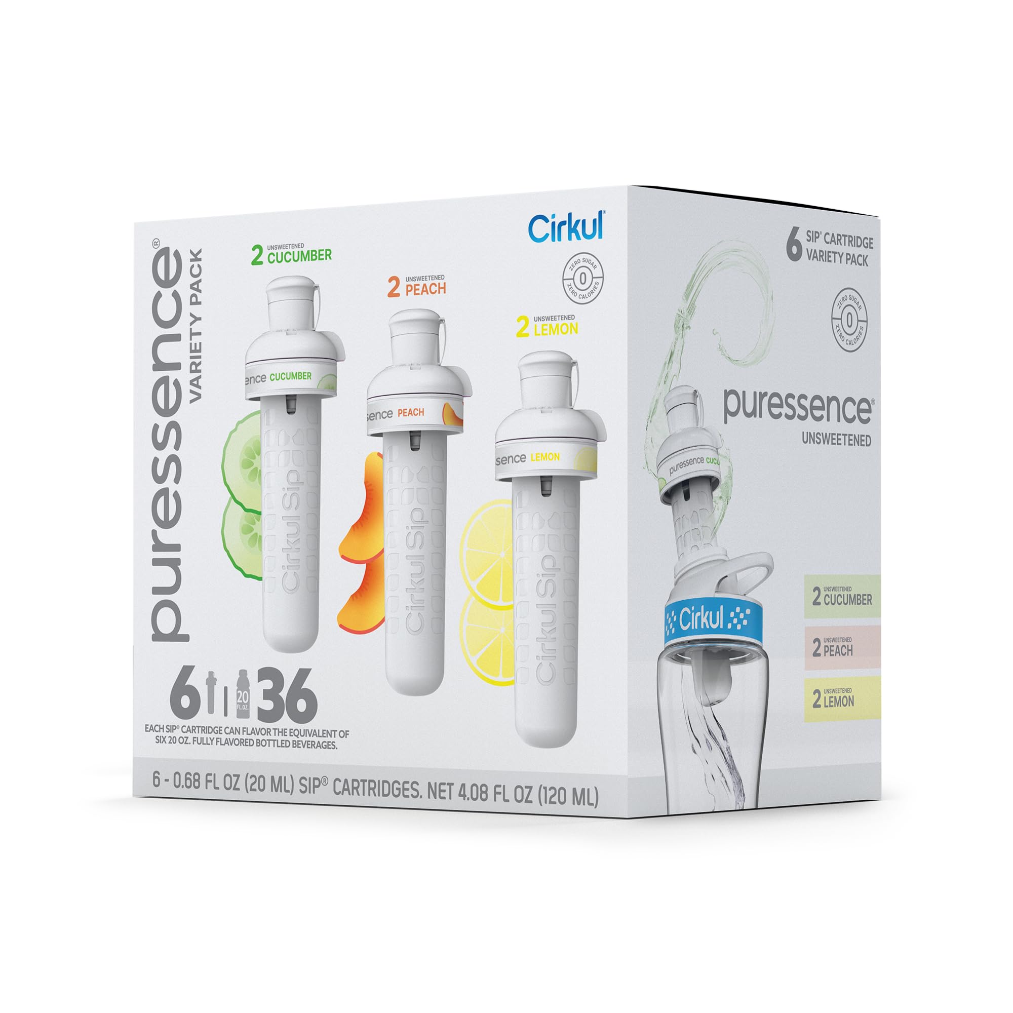 Amazon.com: Cirkul Puressence Flavor Cartridge Variety Pack ...