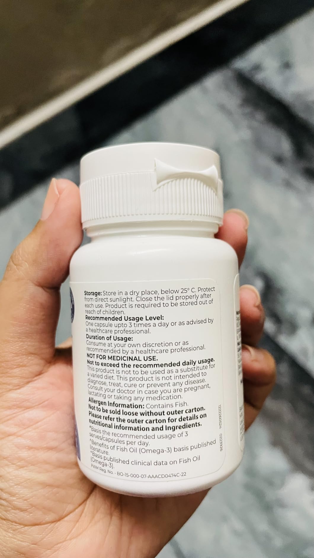 Siens By Dabur Omega-3 Fish Oil Capsules 1000mg - 30 softgels| Supports ...