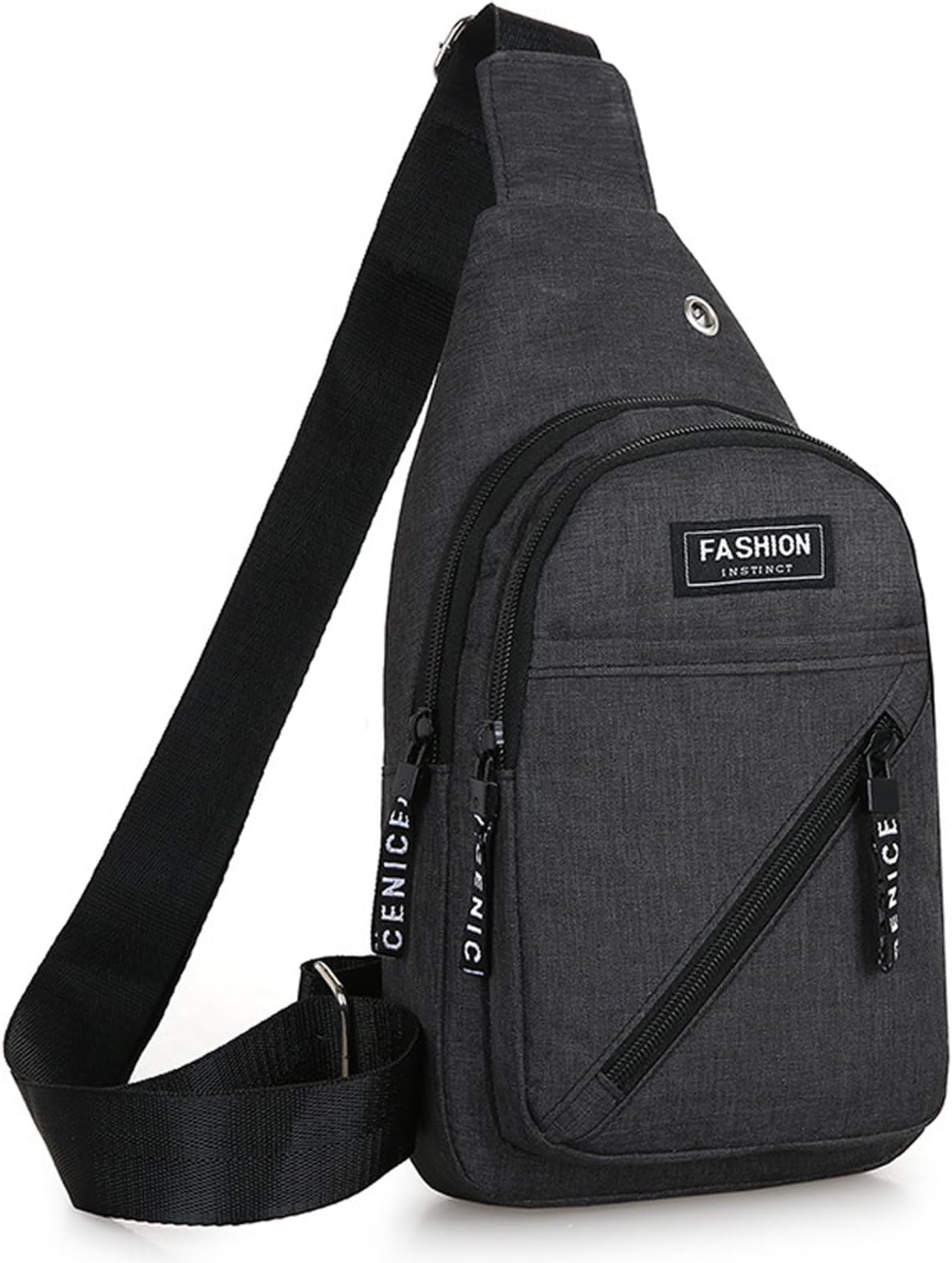 BDSHUNBF Sacoche Homme Bandouliere Léger et Étanche - Sac de Poitrine ...