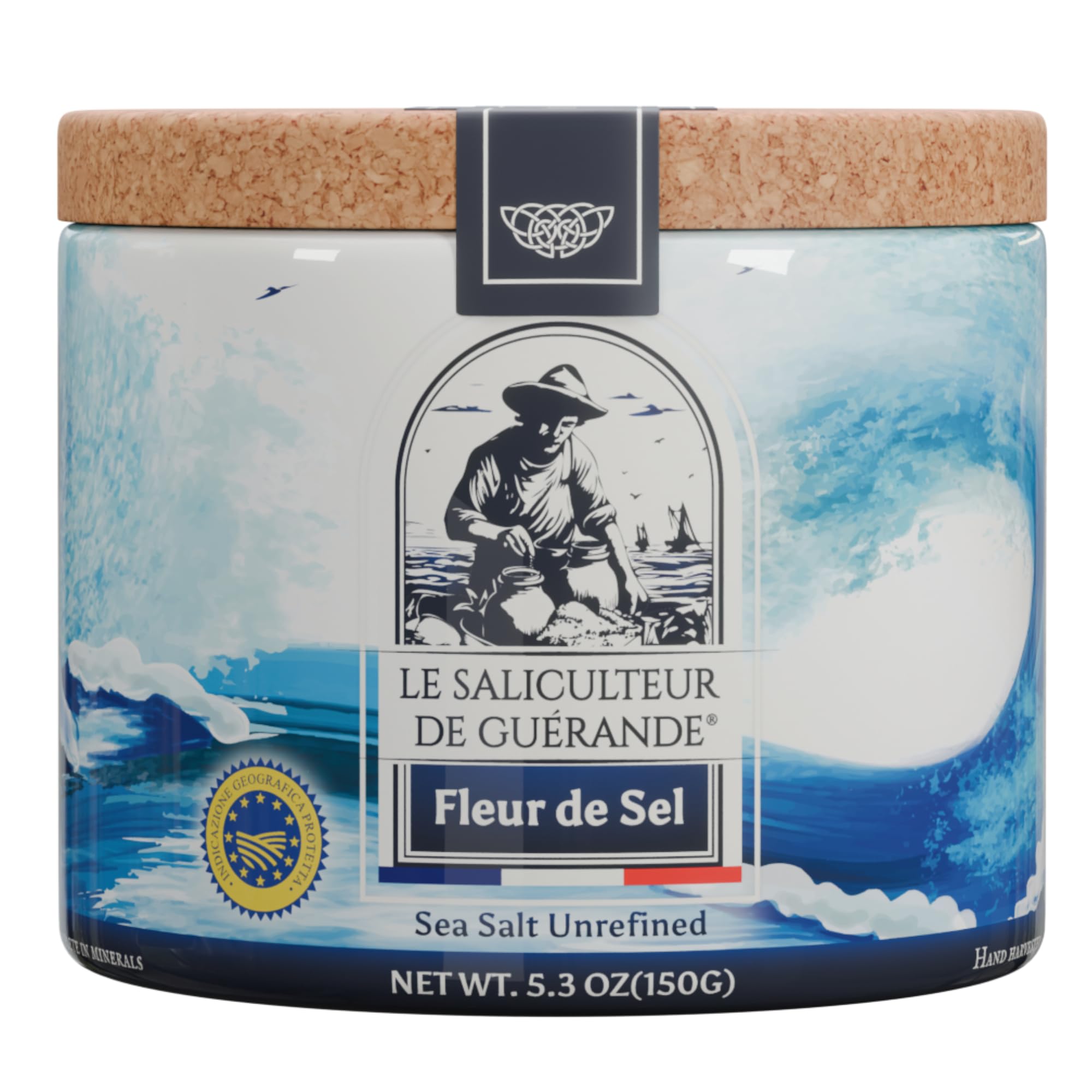 Amazon.com : Le Saliculteur de Guerande- Fleur de Sel 5.3OZ- French ...