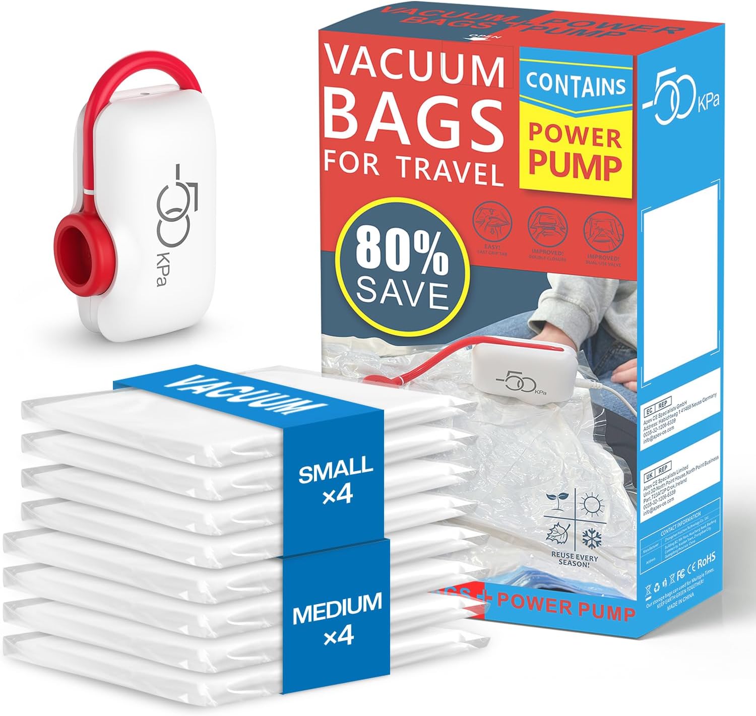 Amazon.com: BlackVoyage Vortex Cordless Electric Vacuum Seal Pump for ...