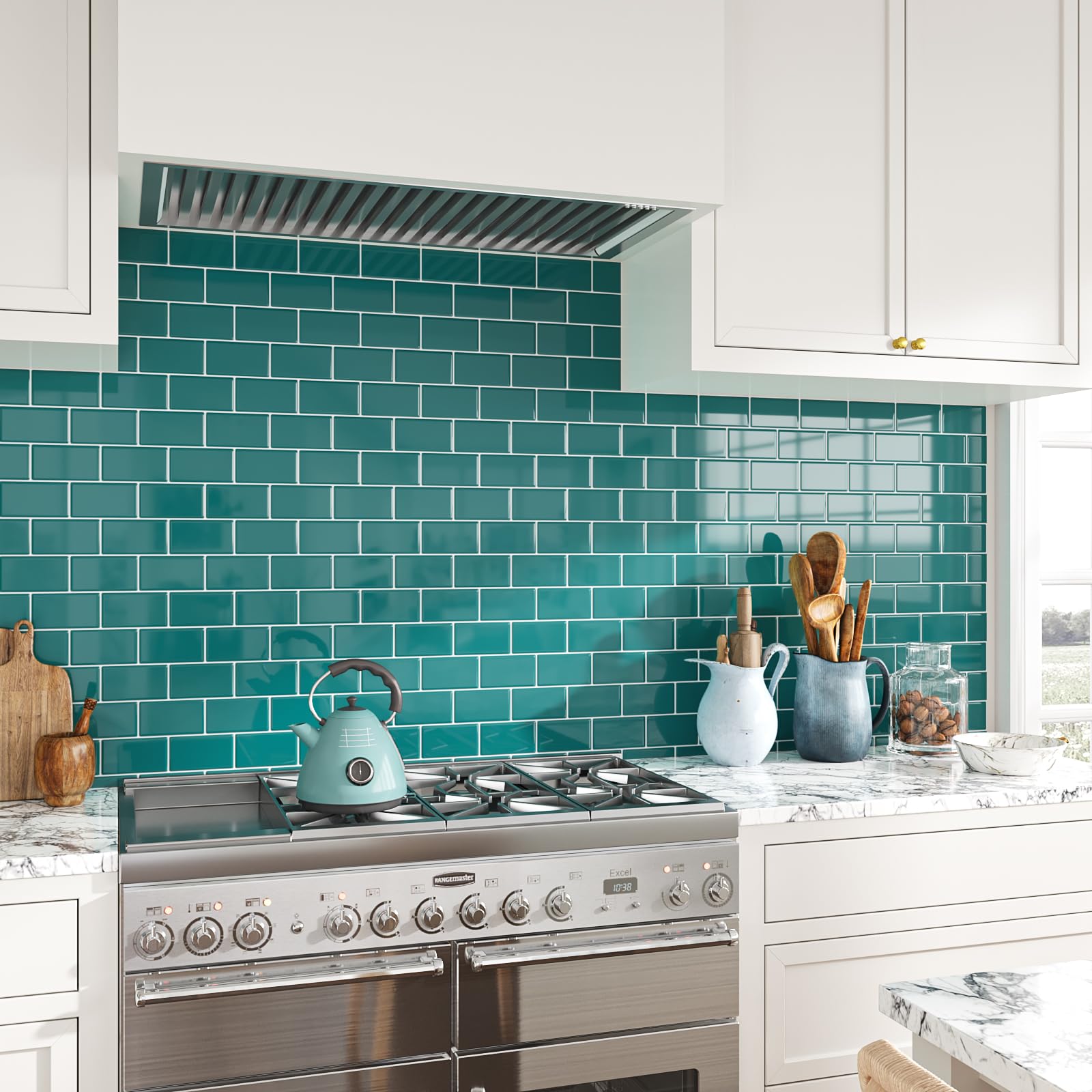 Turquoise Tile Backsplash 27 Beautiful Blue Backsplash Kitchen Ideas