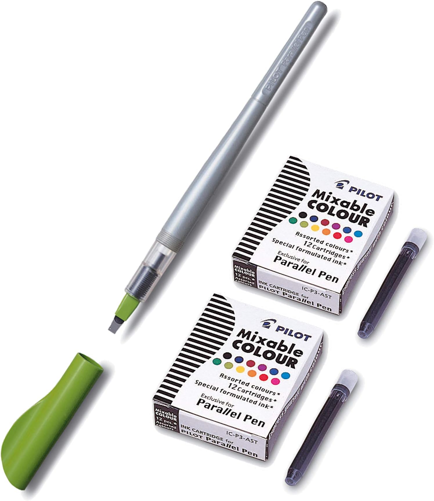 Pilot Stylo de calligraphie Parallel Pen rechargeable (3,8 mm ...