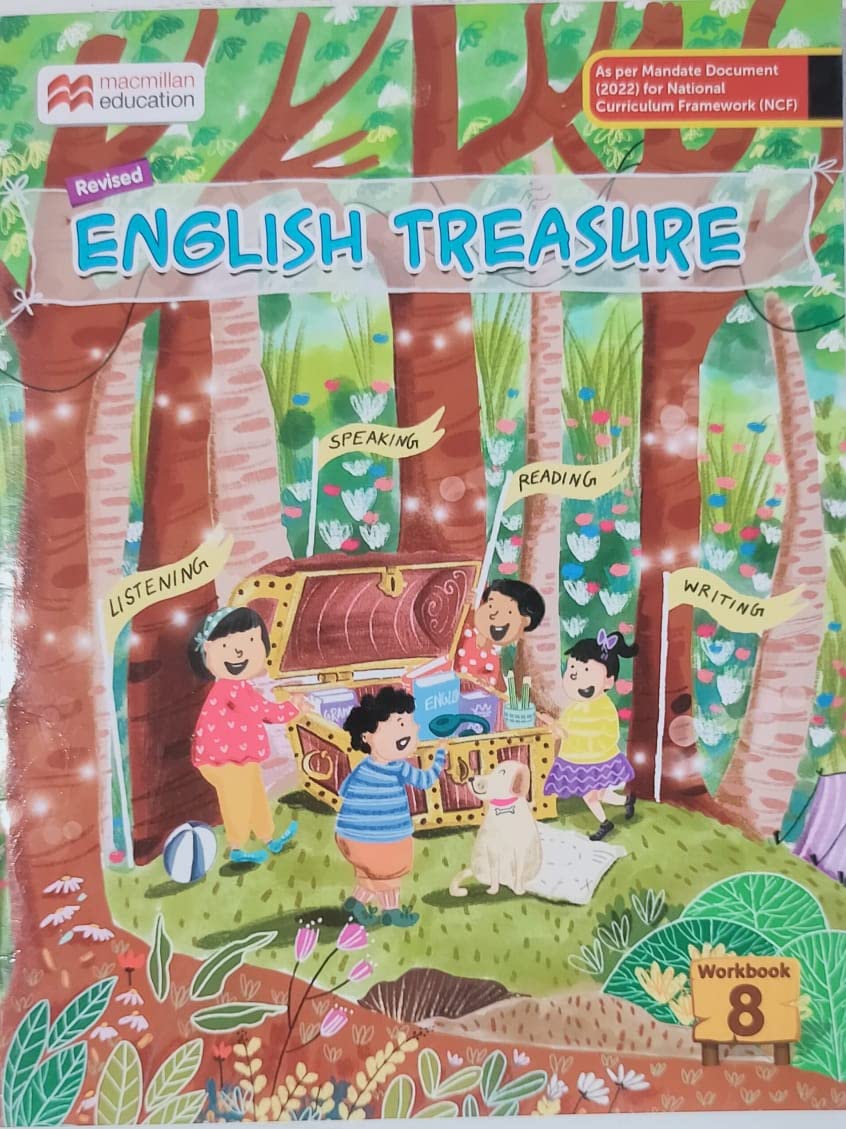 New English Treasure CBSE Work Book Class 8 : Amazon.in: Books