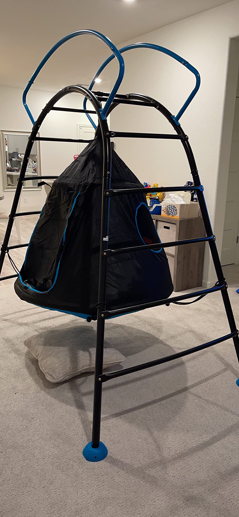 $50/mo - Finance TP Monkey Bar Climber and UFO Hanging Fort Den, Jungle ...