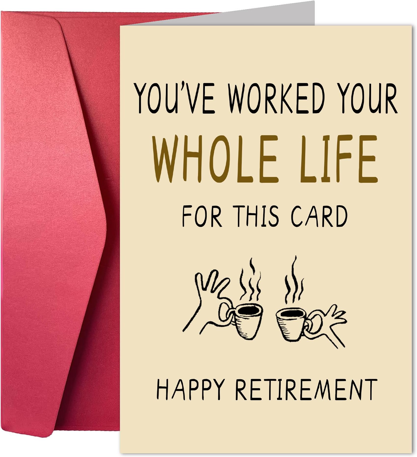 Amazon.com : Qiliji Funny Sinking Ship Leaving Card, Coworker Leaving ...