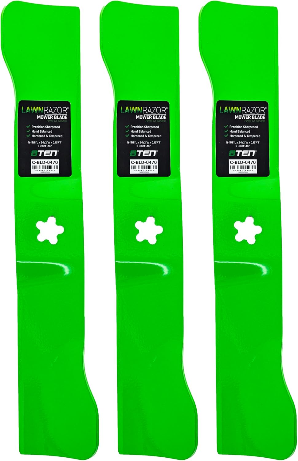 Amazon.com : 8TEN LawnRAZOR Blade for Husqvarna TS248TD TS348 Red Max ...