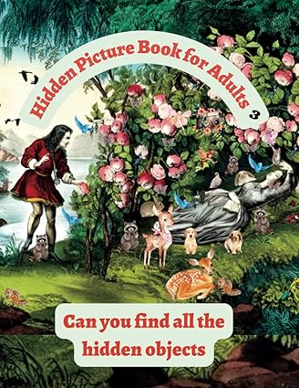 Hidden Picture Book for Adults 3: Seek and Find the Hidden Objects in ...