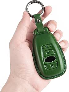 Amazon.com: BFDDPPM Genuine Leather Keyless Remote Smart Key Fob Case ...