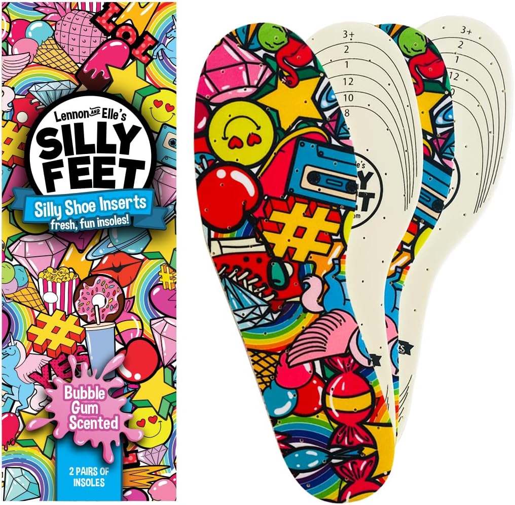 Amazon.com: Eurzom 2 Pairs Kids Insoles Shoe Inserts Children Memory ...