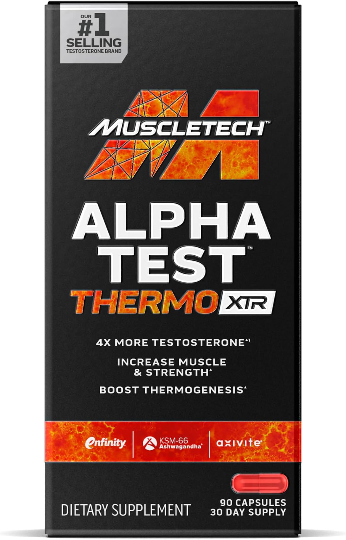 Amazon.com: MuscleTech AlphaTest Thermo XTR Thermogenic Testosterone ...