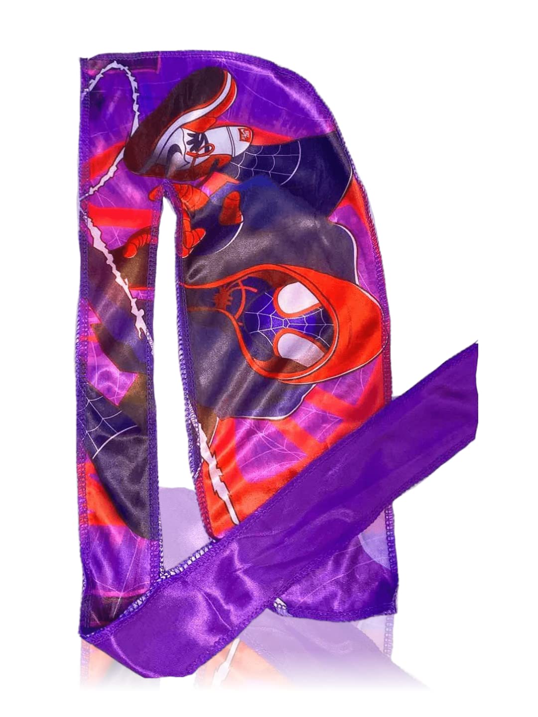 Snapklik.com : CROWN Silky Design Anime Durag Waves