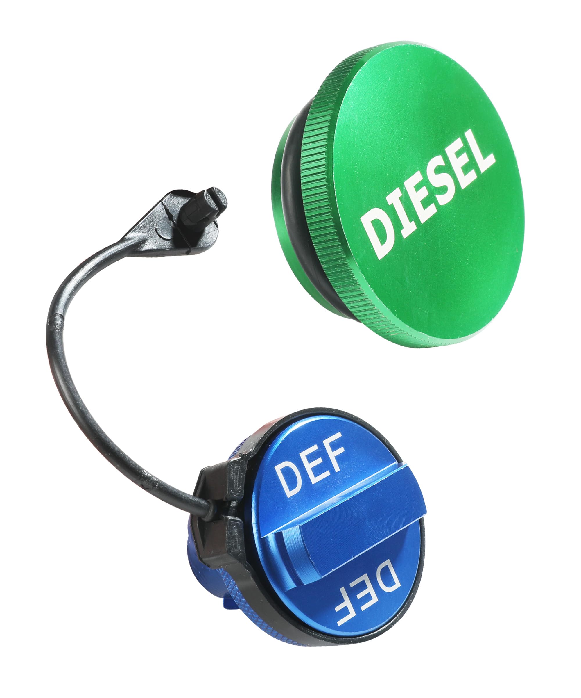 Amazon.com: Zlirfy Diesel Fuel Cap,Car Accessories Aluminum Fuel Cap ...