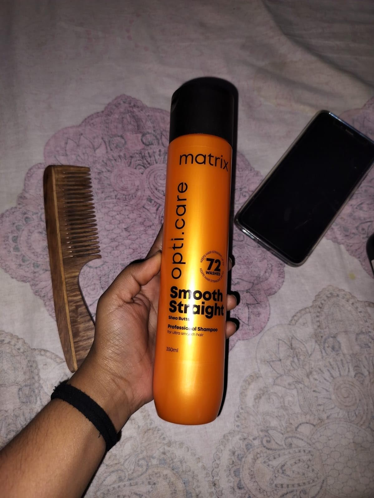 Matrix Opti.Care Professional Shampoo for Salon Smooth Straight Hair ...