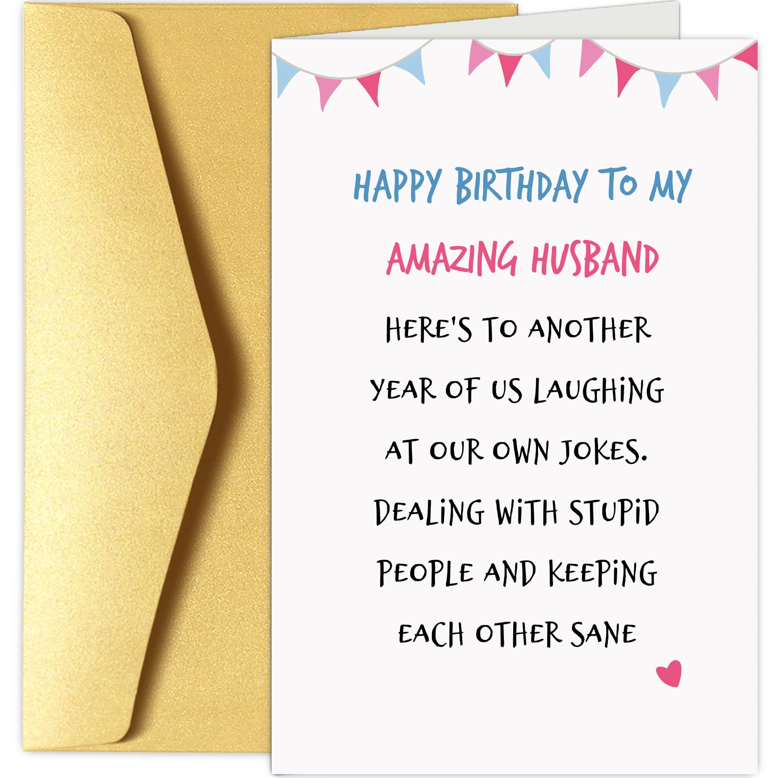 Snapklik.com : Funny Husband Birthday Card, Hilarious Birthday Card For ...