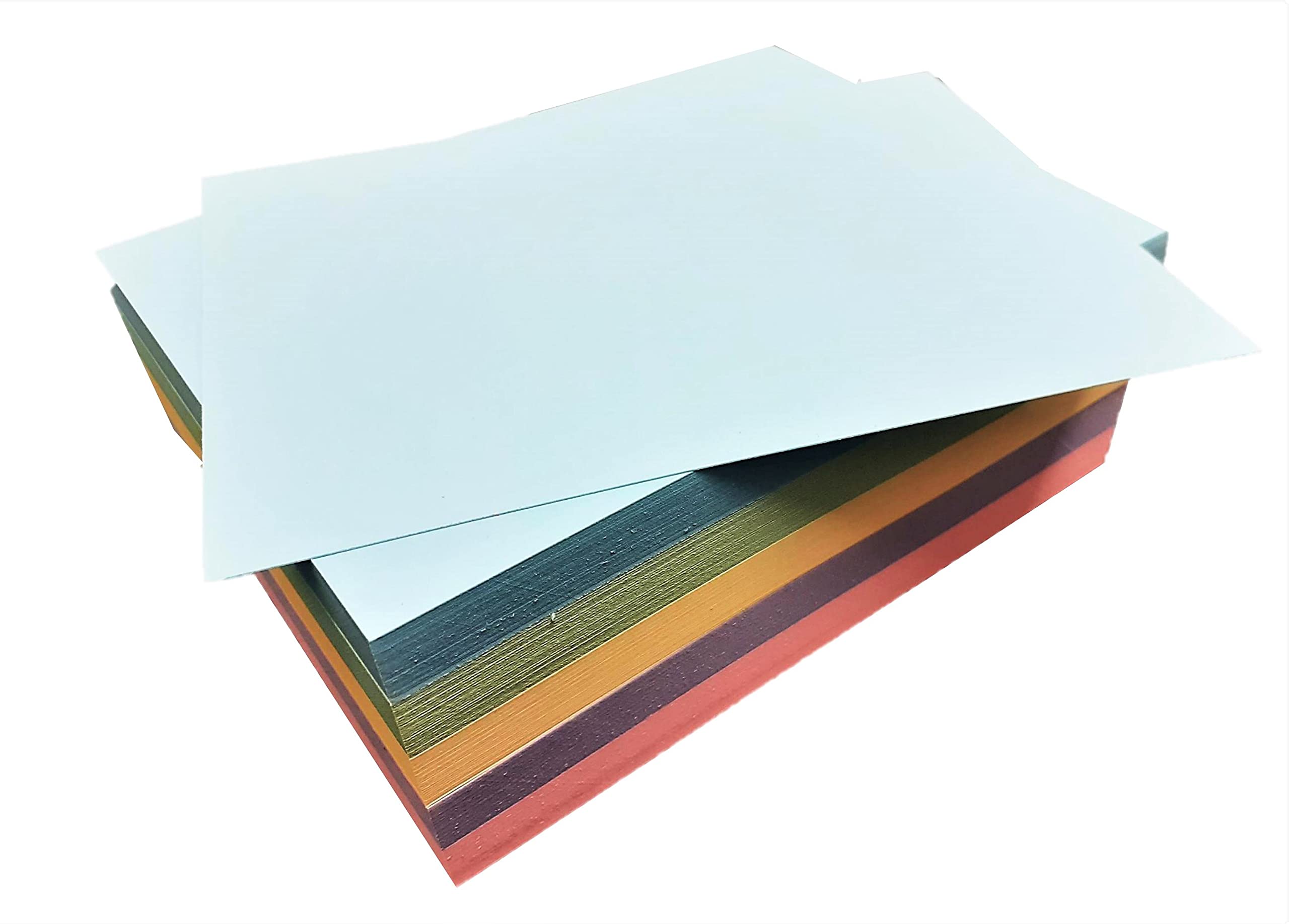 Buy Kowbe Custom Blank Revision Index Flash Cards 250 Pack, A6 105 x ...