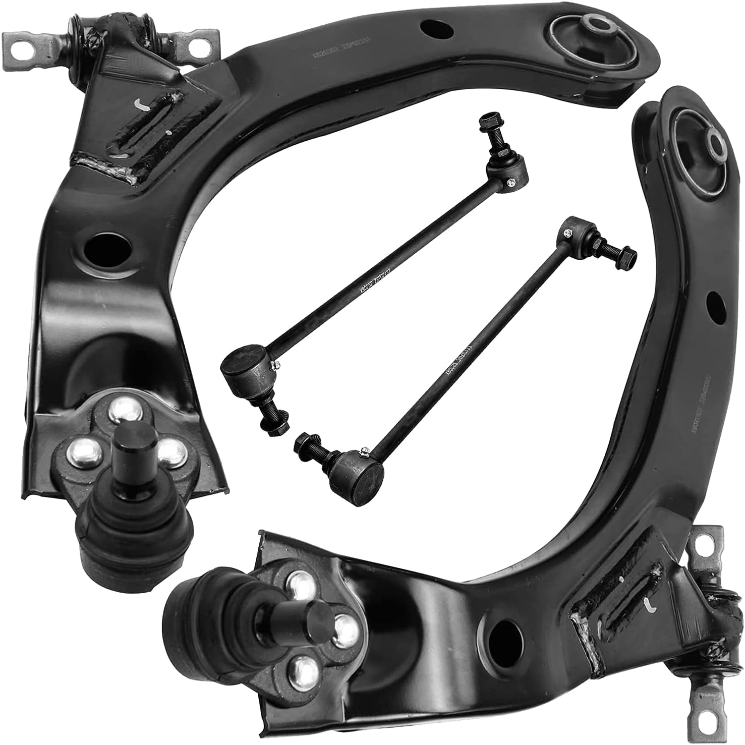 Amazon.com: Detroit Axle - Front 4pc Control Arms Kit for Chevrolet ...