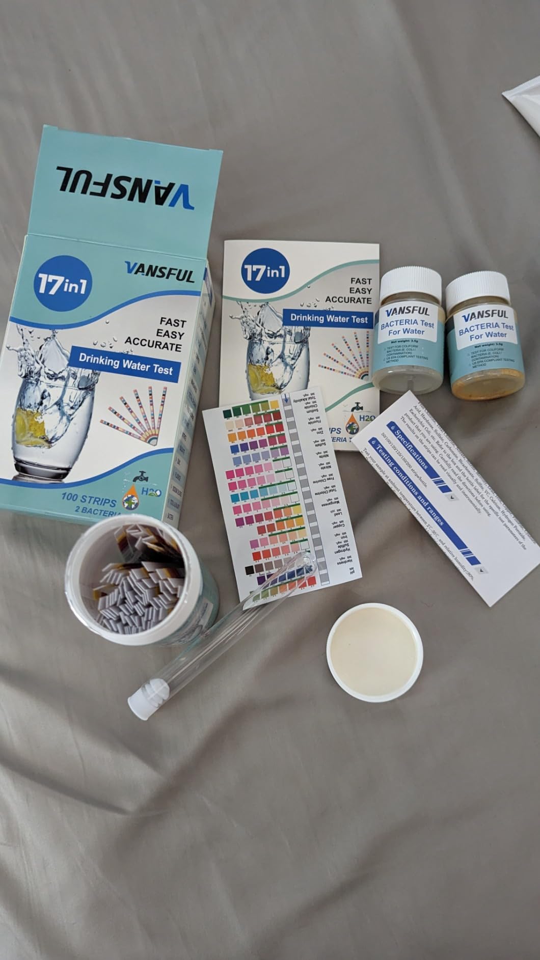 $4/mo - Finance 17 in 1 Water Testing Kits for Drinking Water 100 ...