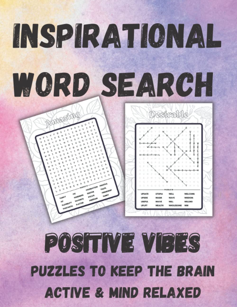 Buy Inspirational Word Search - 120 Motivational Word Search Puzzles ...